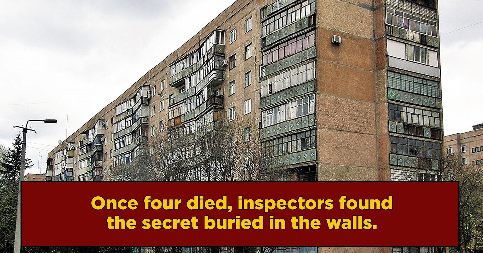 A (Scientific) Curse Kept Killing The People Of Apartment 85 | Cracked.com