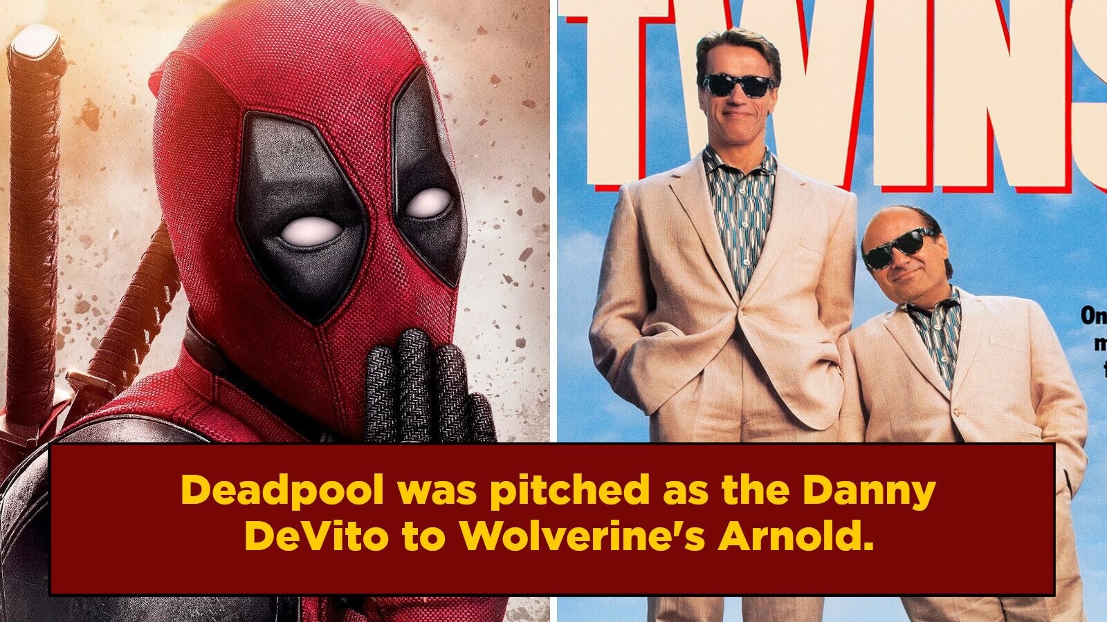 How Arnold Schwarzenegger's 'Twins' Inspired Deadpool | Cracked.com