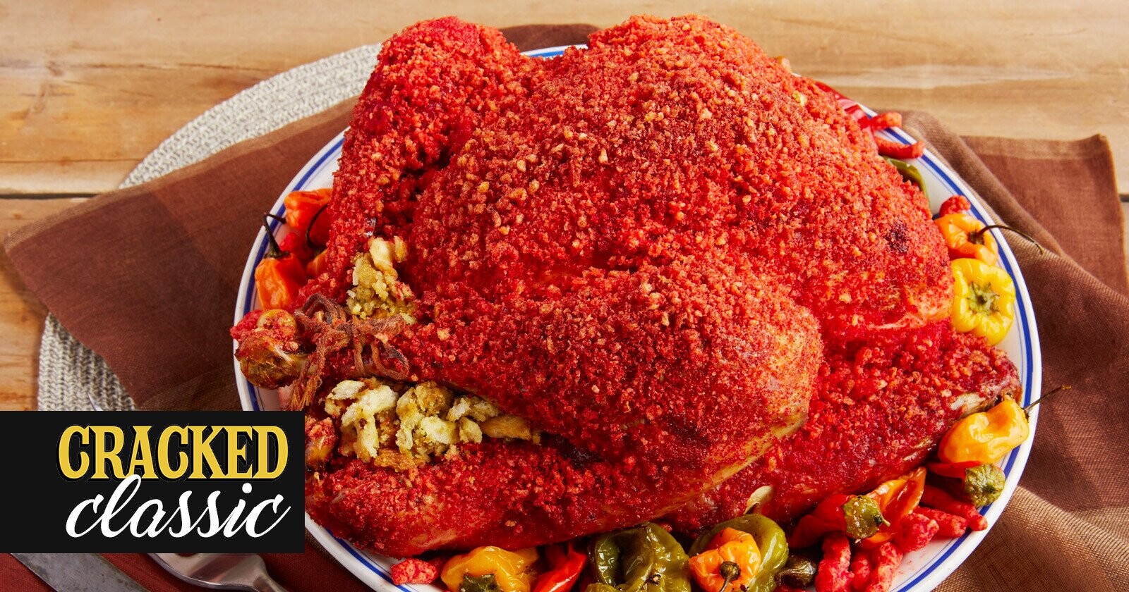 Set Your Ovens To 420: There's A Cheetos Turkey Recipe | Cracked.com