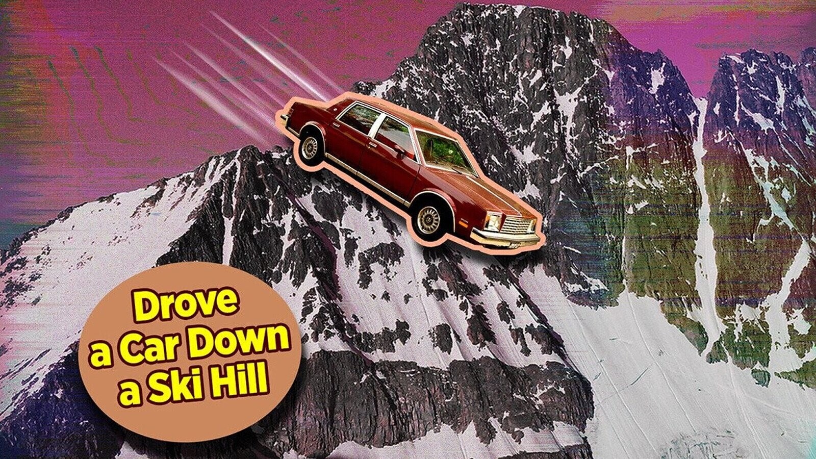 Why The '90s Was The Perfect Decade To Drive A Car Down A Ski Hill ...