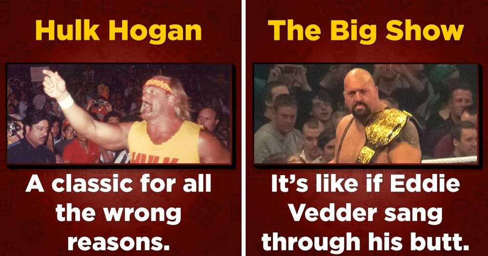 10 Most Embarrassing Wrestling Themes Ever Written | Cracked.com