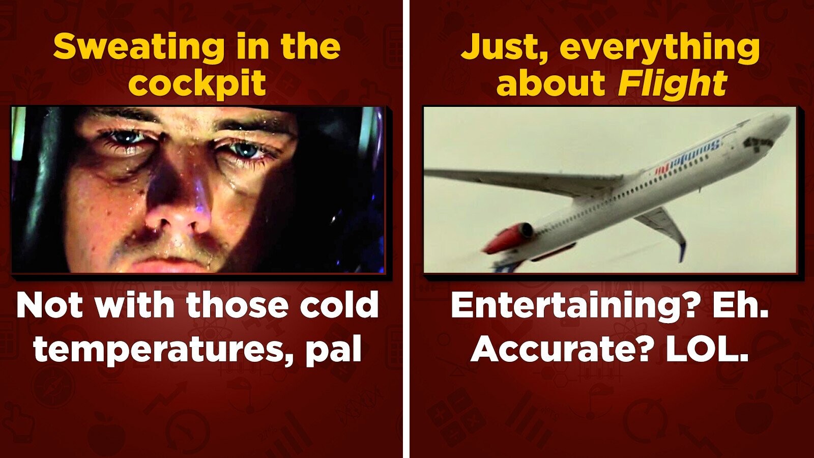 4 Myths About Flying Movies Want Us To Believe | Cracked.com