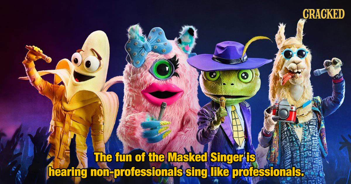 If Everybody On 'The Masked Singer' Is A Singer, Then Why Should We ...