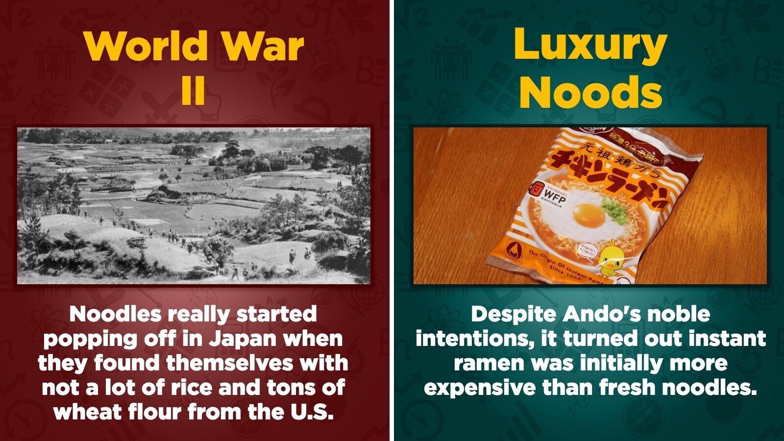 Packets and Patent Wars: The Invention of Instant Ramen | Cracked.com