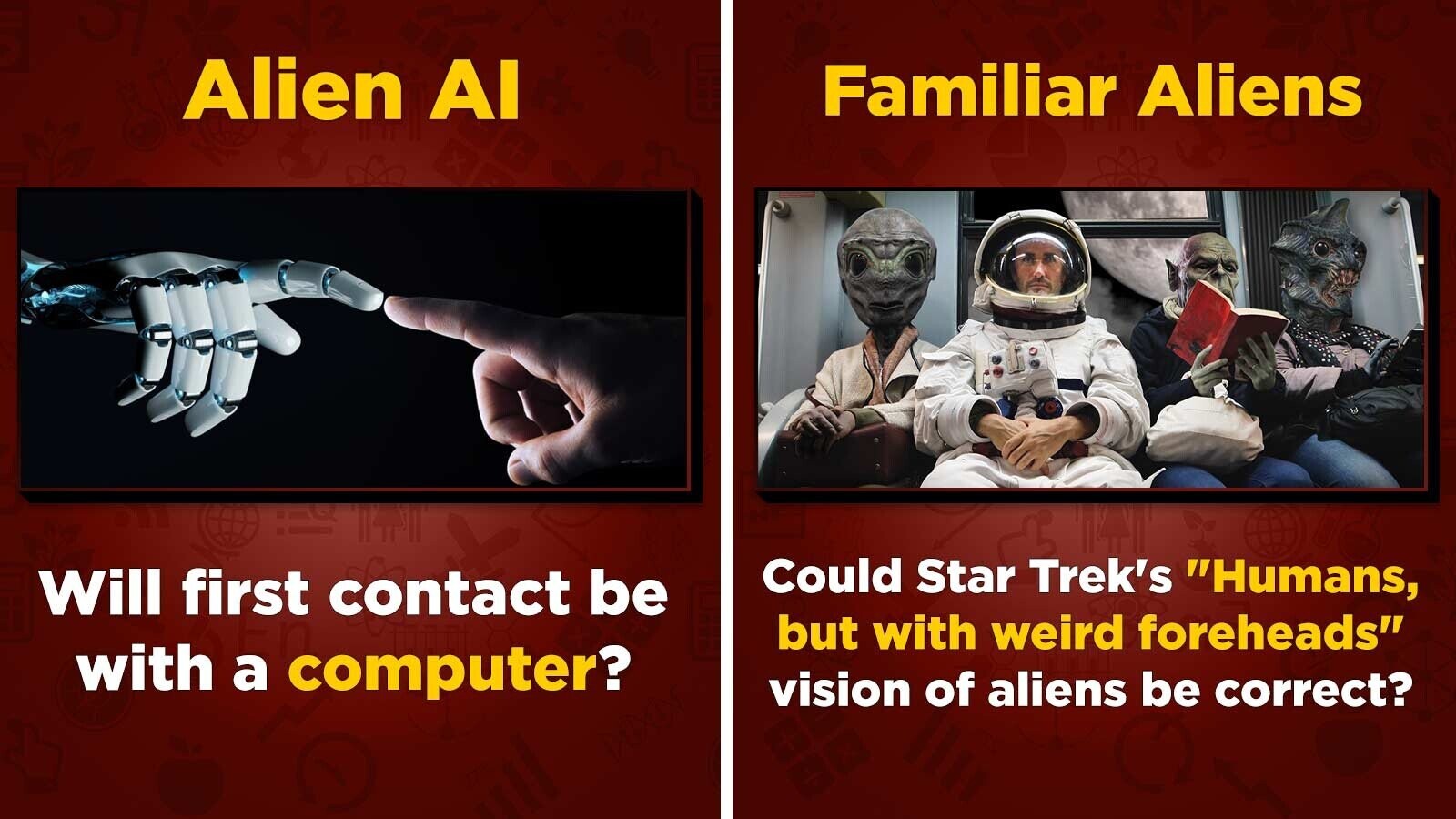 Cracked Goes Galaxy Brain: 4 Bizarre Ways Aliens May Or May Not Look ...