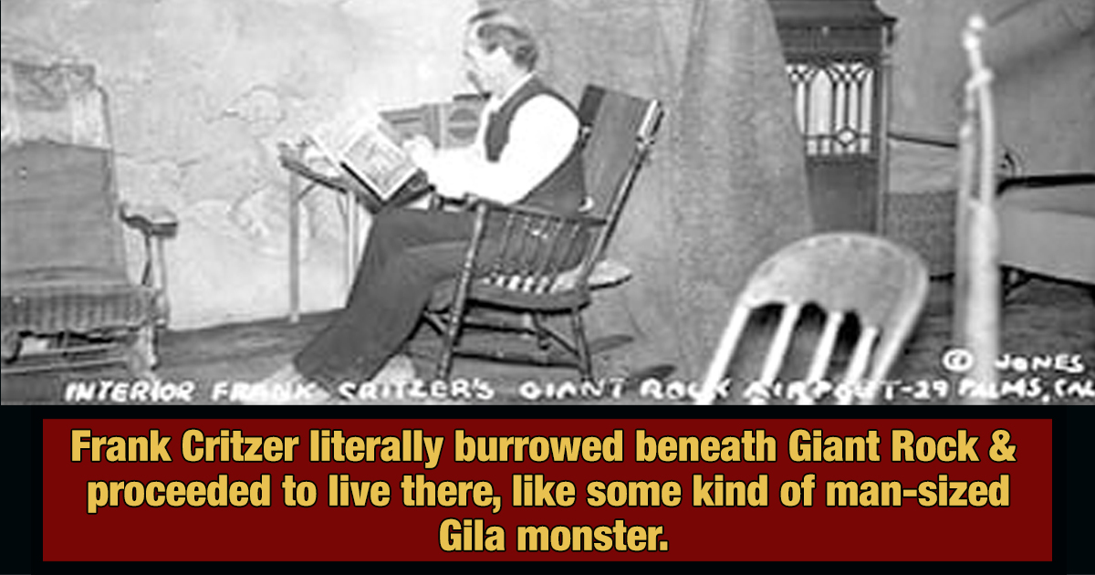 A Brief History of Giant Rock, America's Most Bonkers Landmark ...