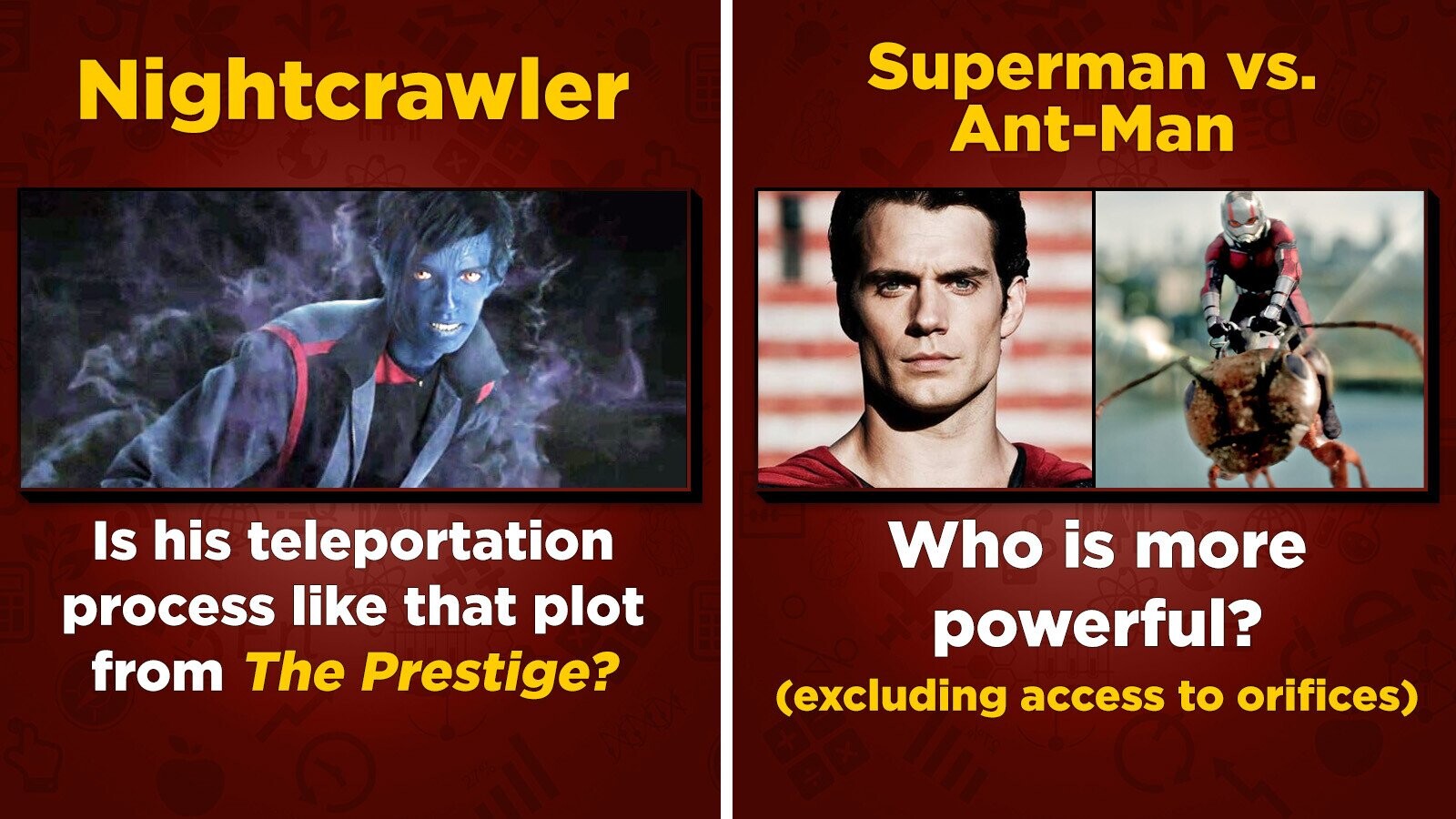 4 Questions About Superhero Powers (Explained By Science) | Cracked.com
