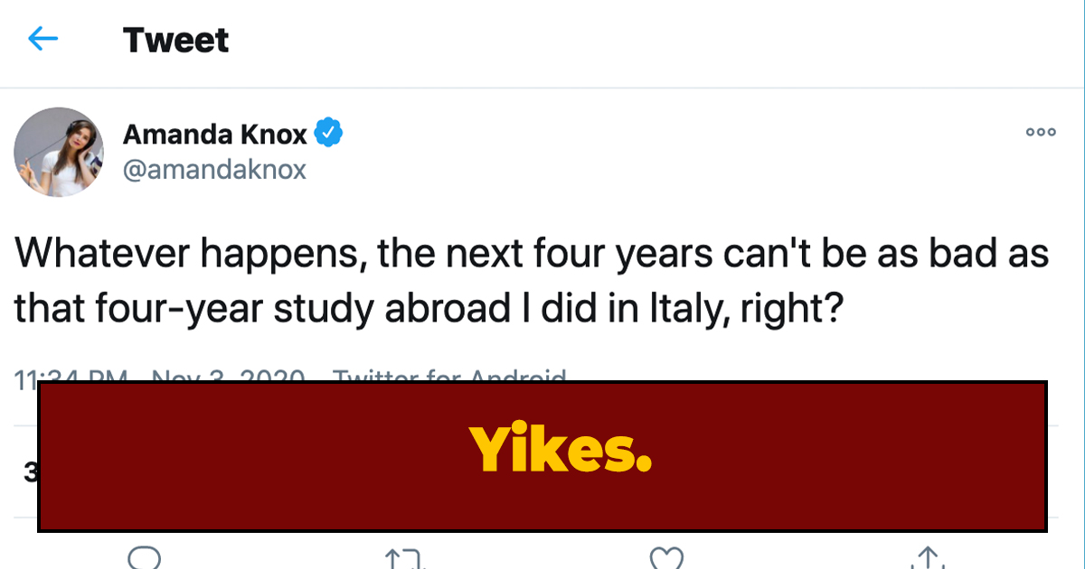 The Internet Roasts Amanda Knox For Uncomfortable Joke | Cracked.com