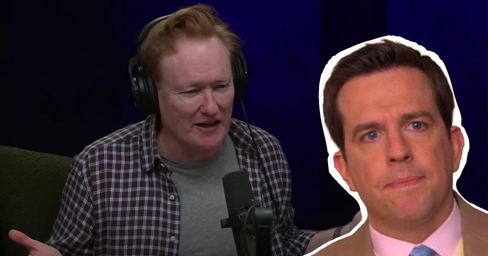 Conan O’Brien Tells Ed Helms About the Real Andy Bernard | Cracked.com