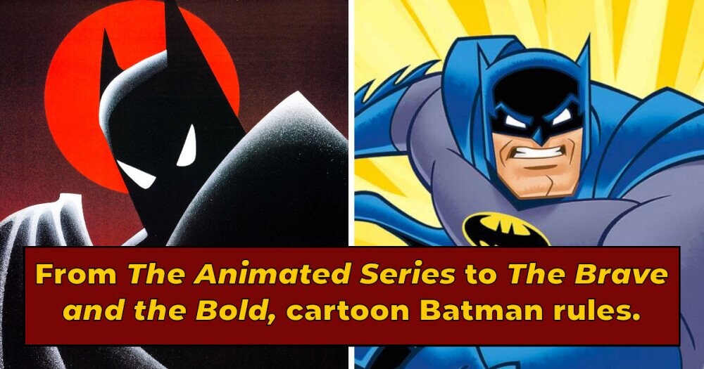 Why Animated Batman Is Always Our Best Batman | Cracked.com