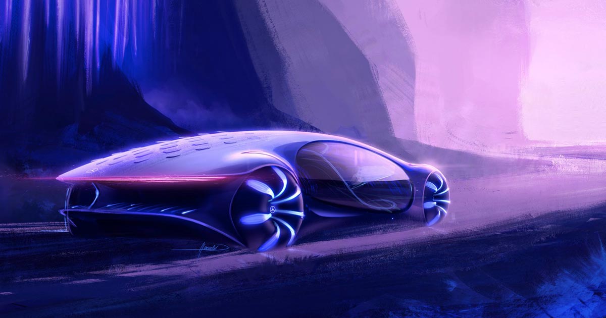 For No Reason, Mercedes-Benz Made An 'Avatar' Car | Cracked.com