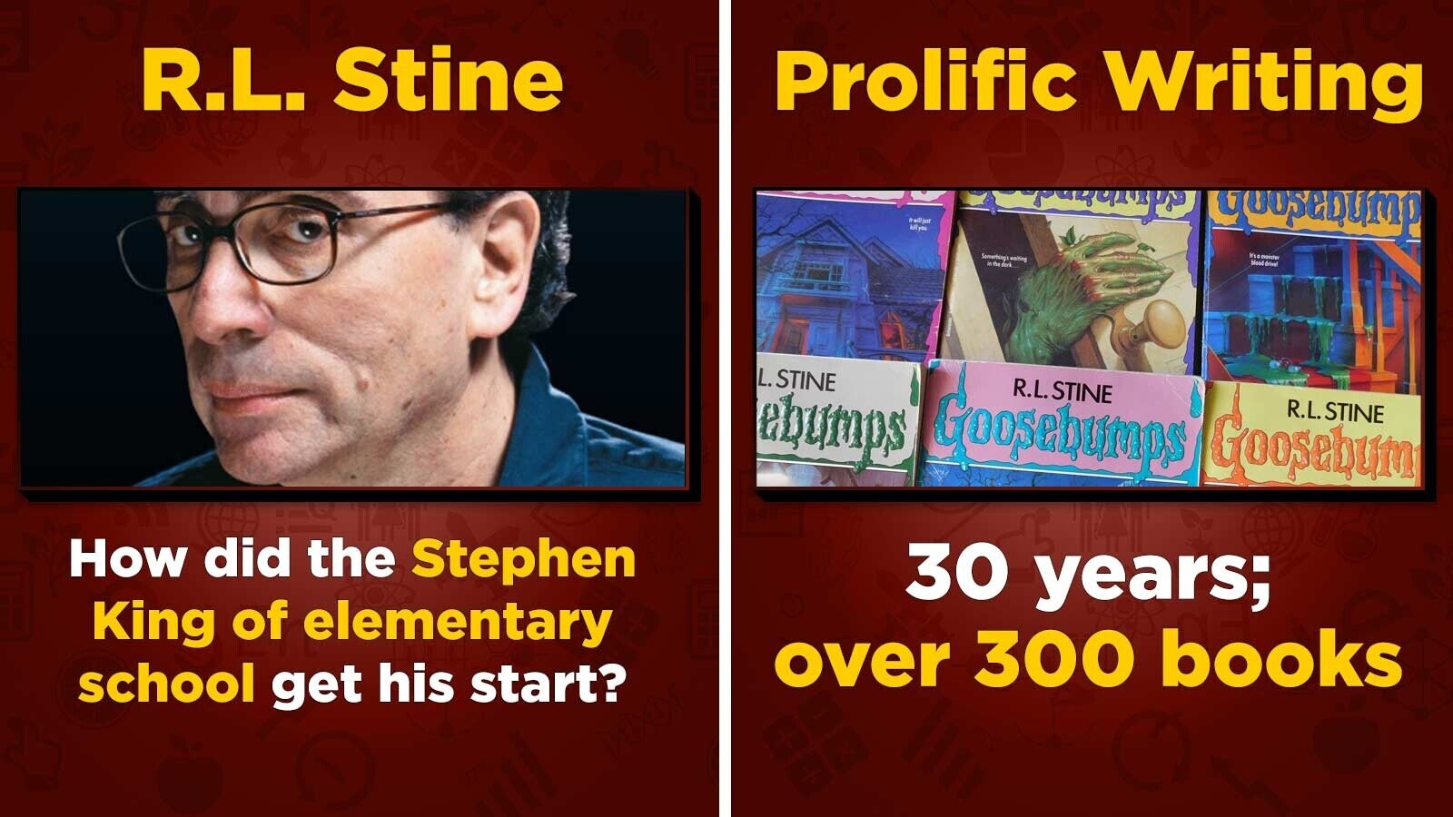 Cracked's History Of 'Goosebumps': 4 Reasons R.L. Stine Took Over Our ...