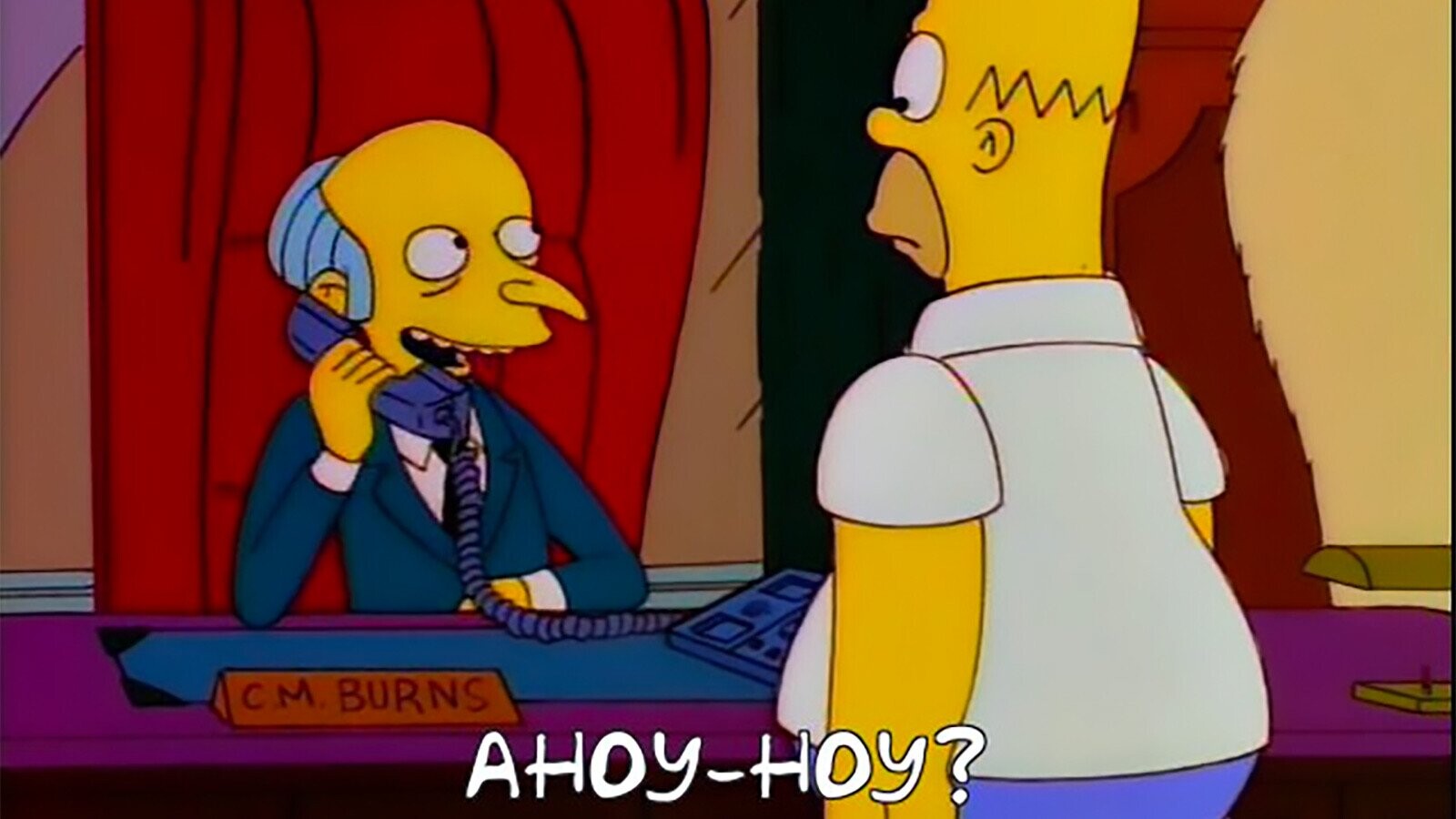 The ‘Simpsons’ Subreddit Selects Mr. Burns’ Best Old-Timey Lingo ...