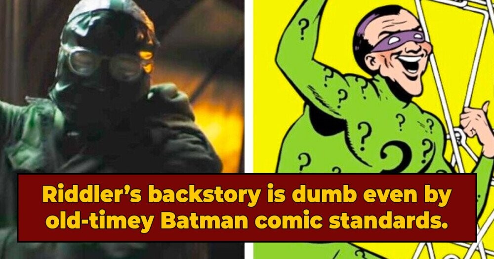 The Riddler's Origin Story Is Surprisingly Goofy | Cracked.com