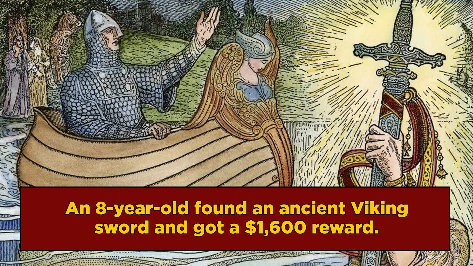 People Keep Pulling Swords From Underwater, So Salvation May Be Near ...