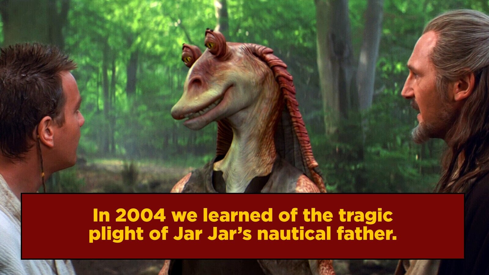 Star Wars Once Had A Story About Jar Jar Binks' Suicidal Father, George ...