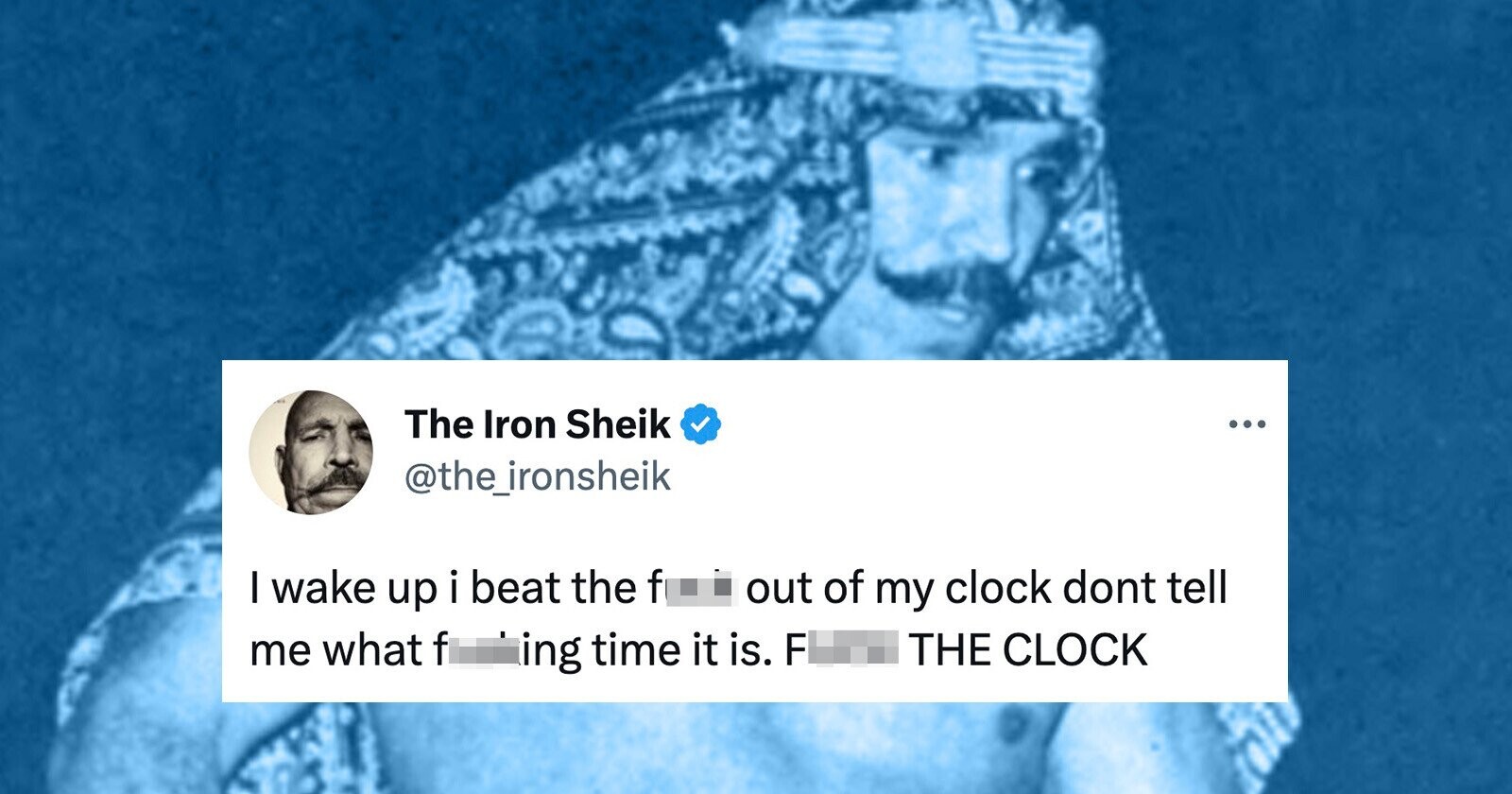 RIP Iron Sheik: Twitter’s Funniest Heel | Cracked.com