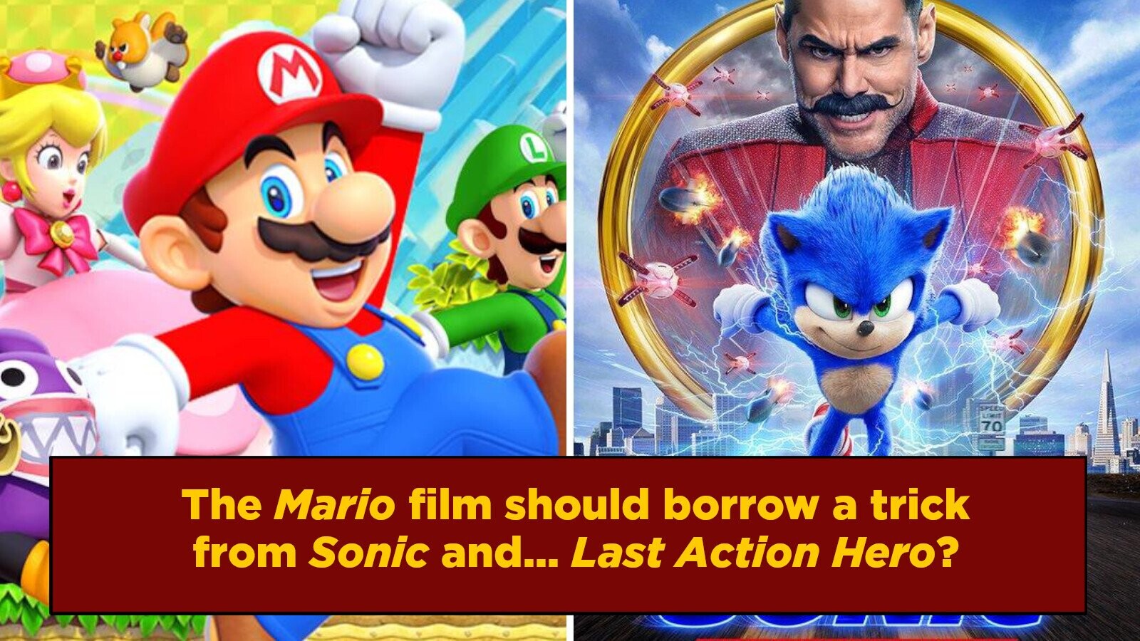 What A Mario Movie Could Learn From Sonic (And Arnold Schwarzenegger ...