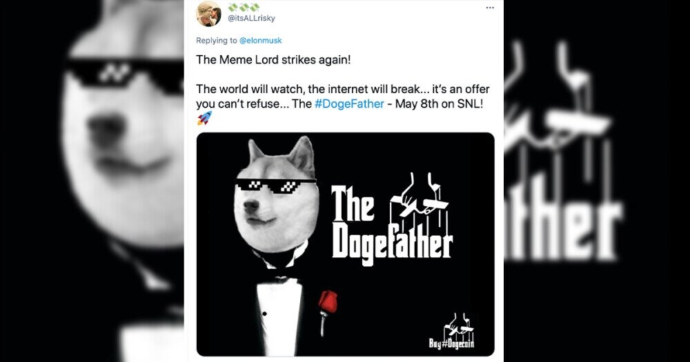 Elon Musk Calls Himself 'The Dogefather,' Sends Crypto Skyrocketing ...