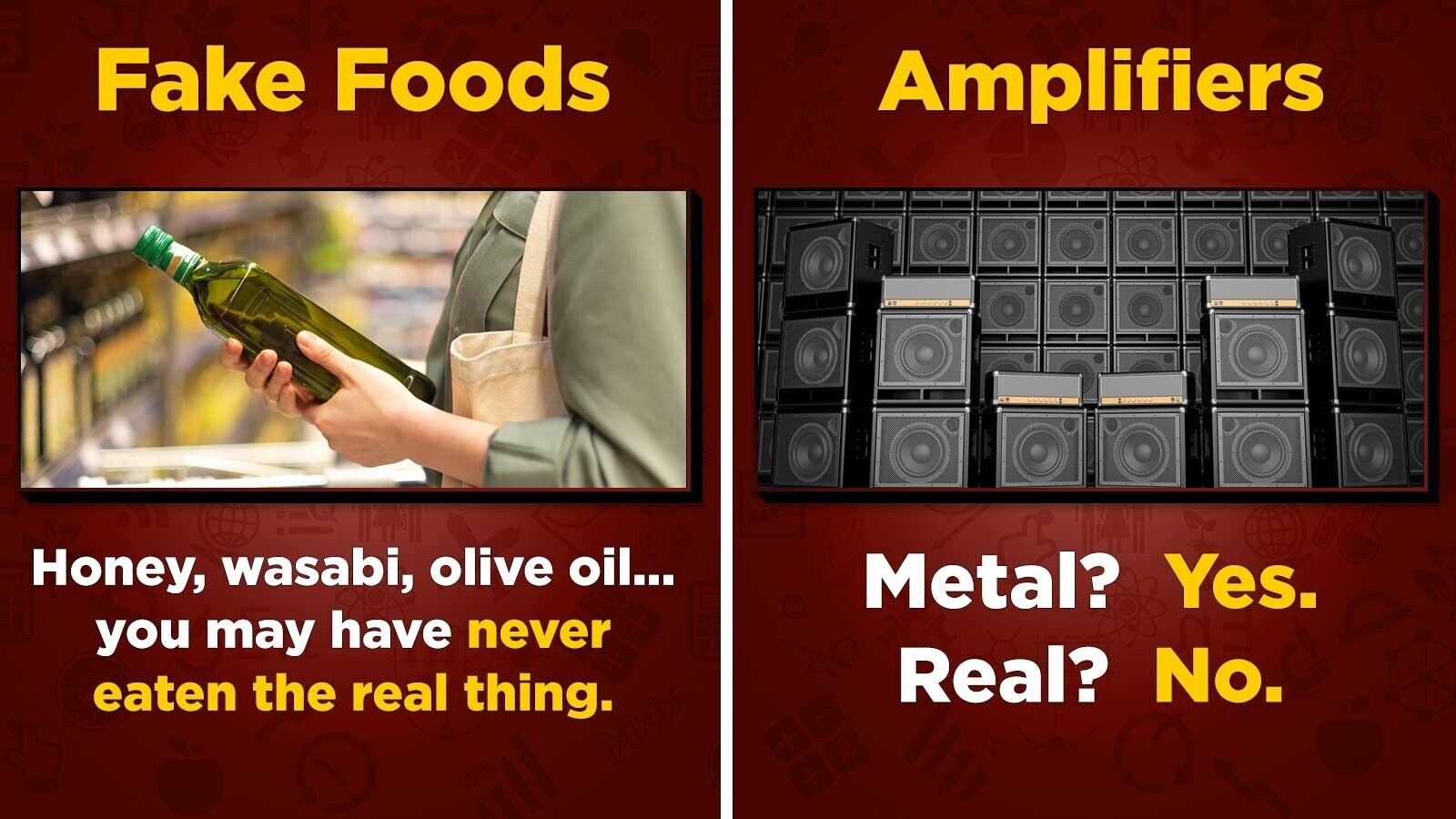 4 Ordinary Things You Never Realized Were Fakes | Cracked.com