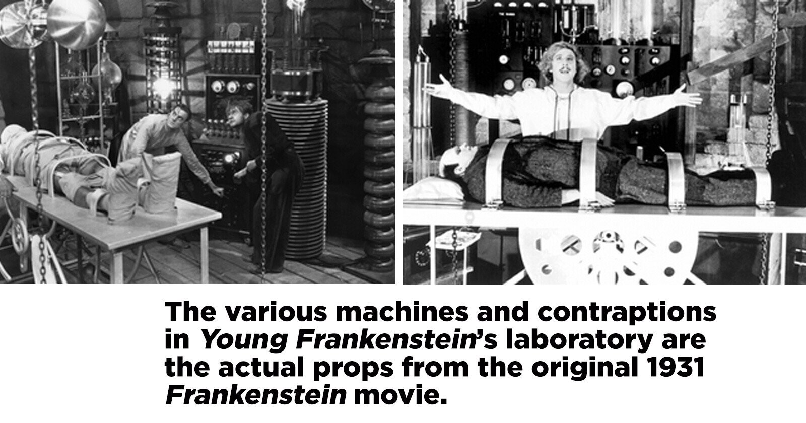 ‘Young Frankenstein’ Borrowed Its Props From A Horror Movie Legend ...