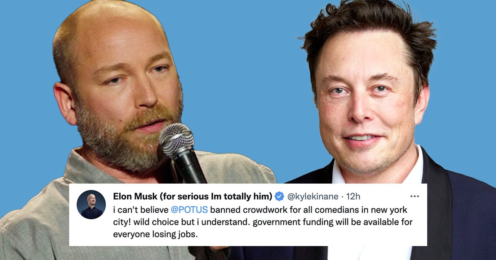 Kyle Kinane Is Still Impersonating Elon Musk on Twitter, and He Has A ...