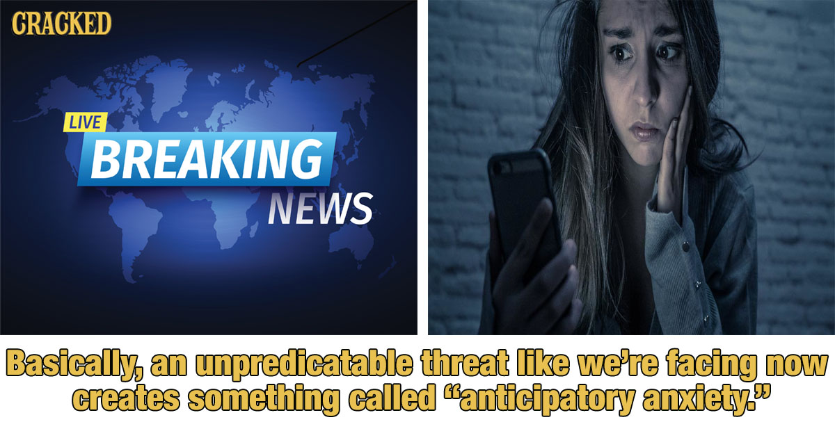 The Science Behind The Fear Our Brains Create For Us | Cracked.com