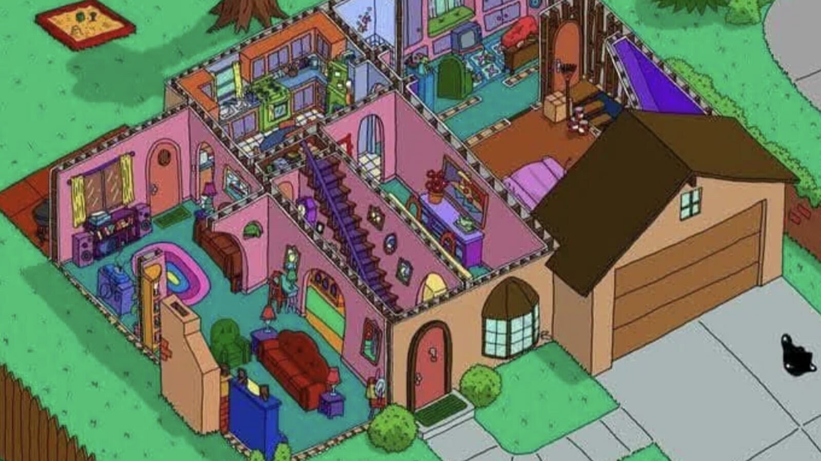 The Simpsons May Actually Be Living in A ‘Palace,’ According to Viral ...
