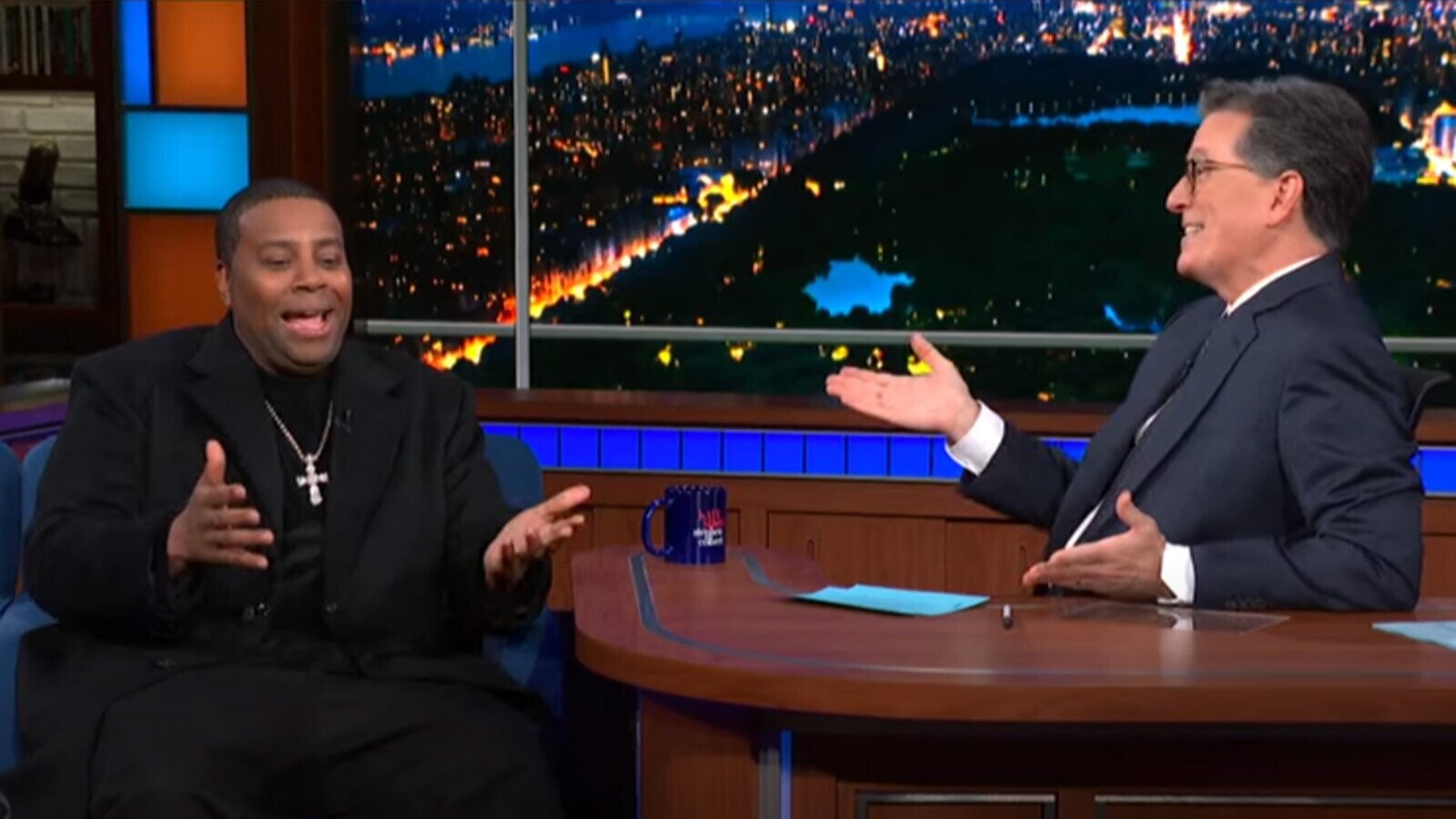 Kenan Thompson Settles The Debate Over Who Is Whiter: Stephen Colbert ...