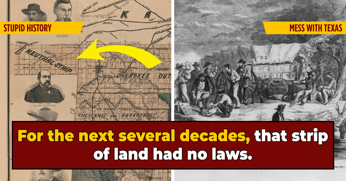 Can't Make It Up: The Reason Oklahoma's Shaped Like That | Cracked.com