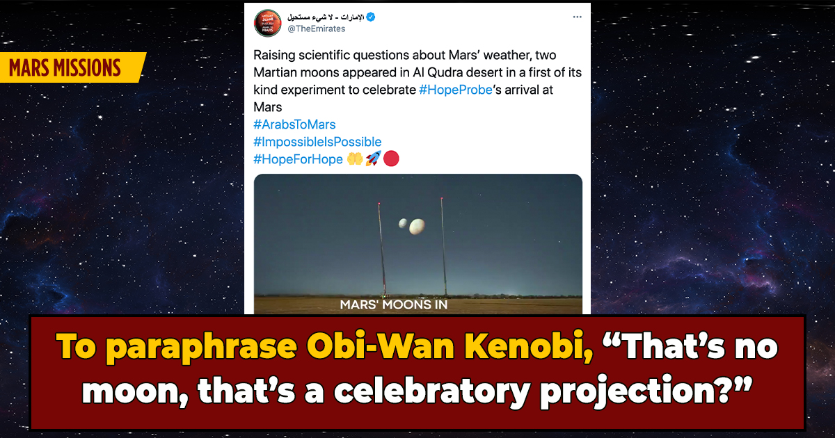 Two Moons Lit Up Dubai's Sky Earlier This Week | Cracked.com