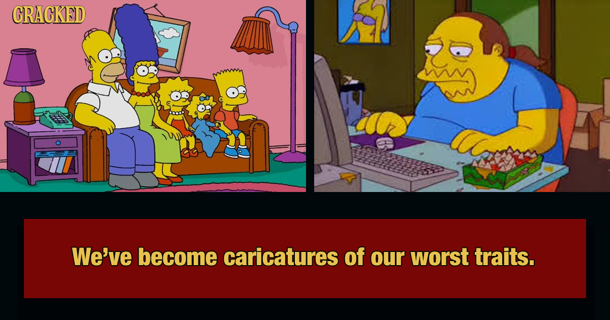 We're All Turning Into Simpsons Characters (Thanks To Social Distancing ...