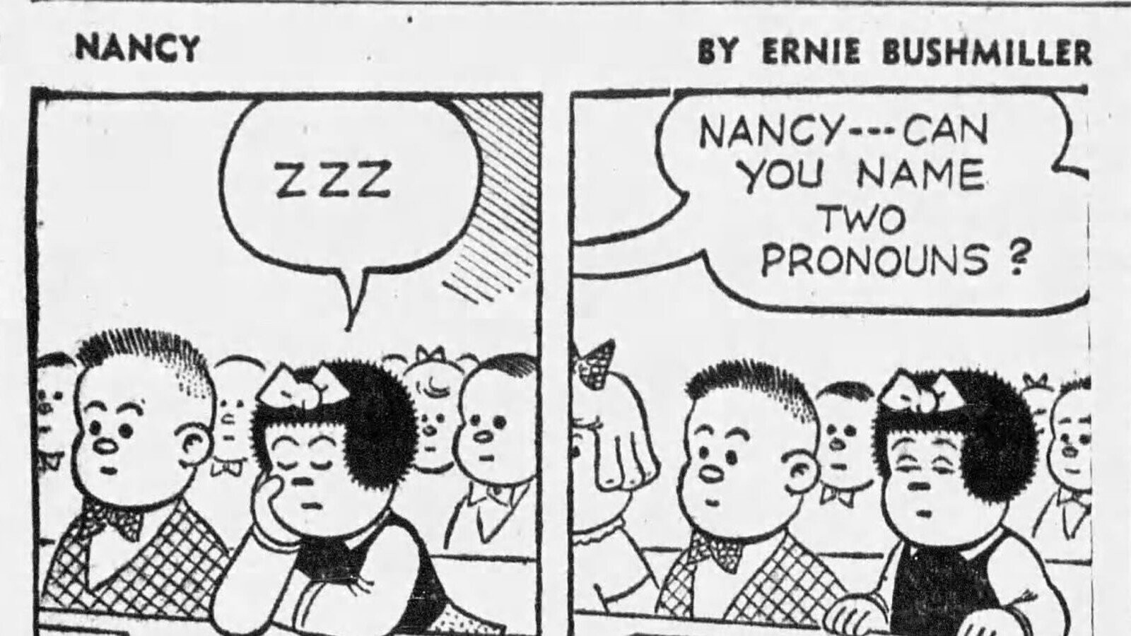 This 1964 ‘Nancy’ Comic Had A Better Pronouns Joke Than Anyone Elon ...