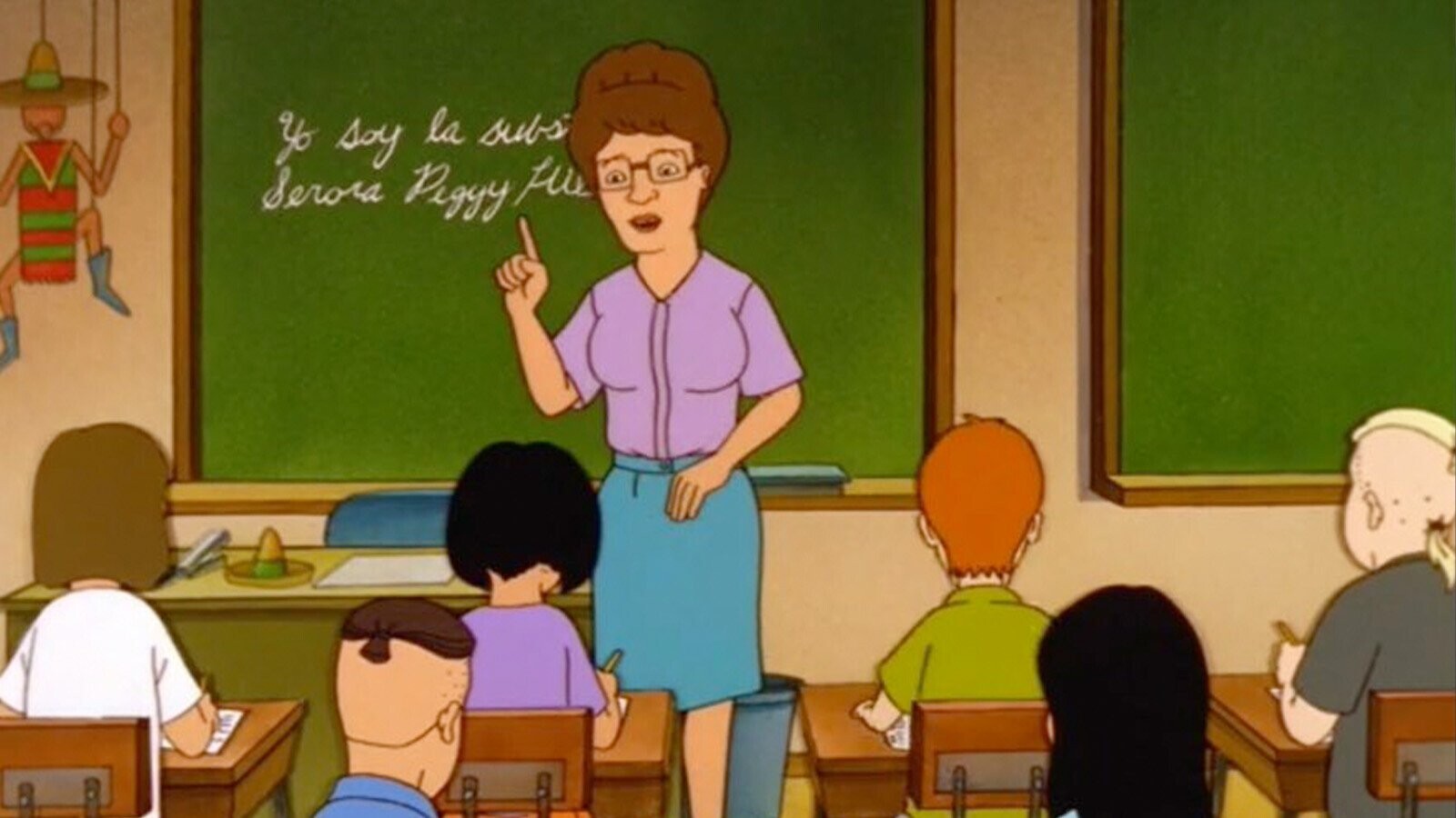 In the Spanish Dub of ‘King of the Hill,’ Peggy Is A Terrible English ...