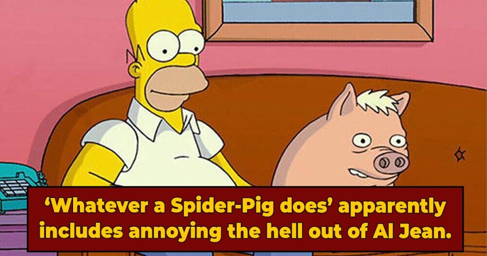 Simpson Spider Pig Quotes Day 50 Of Watching A Random Simpsons Episode