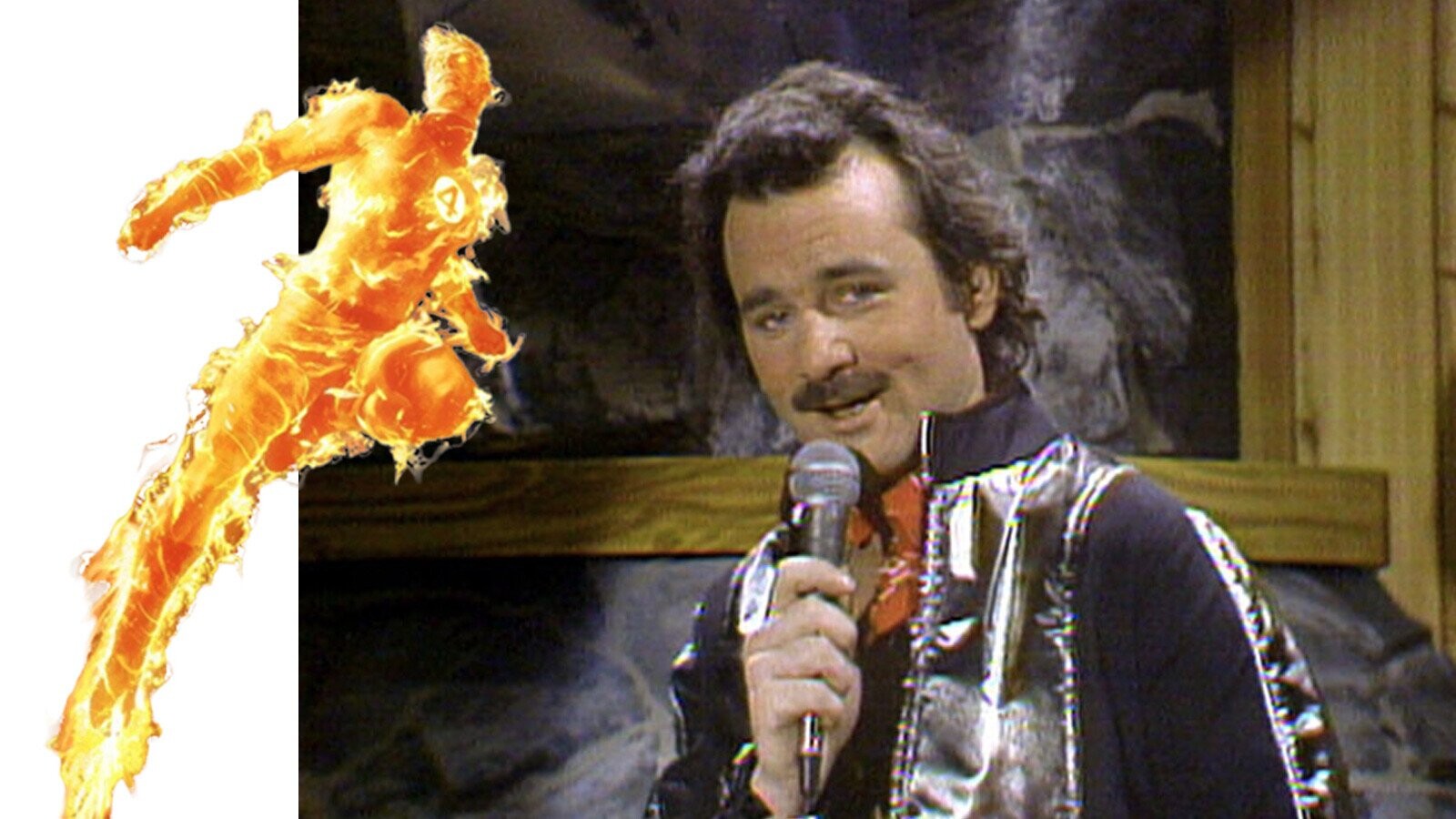 Young Bill Murray Flamed On As The Human Torch in Fantastic Four Radio ...