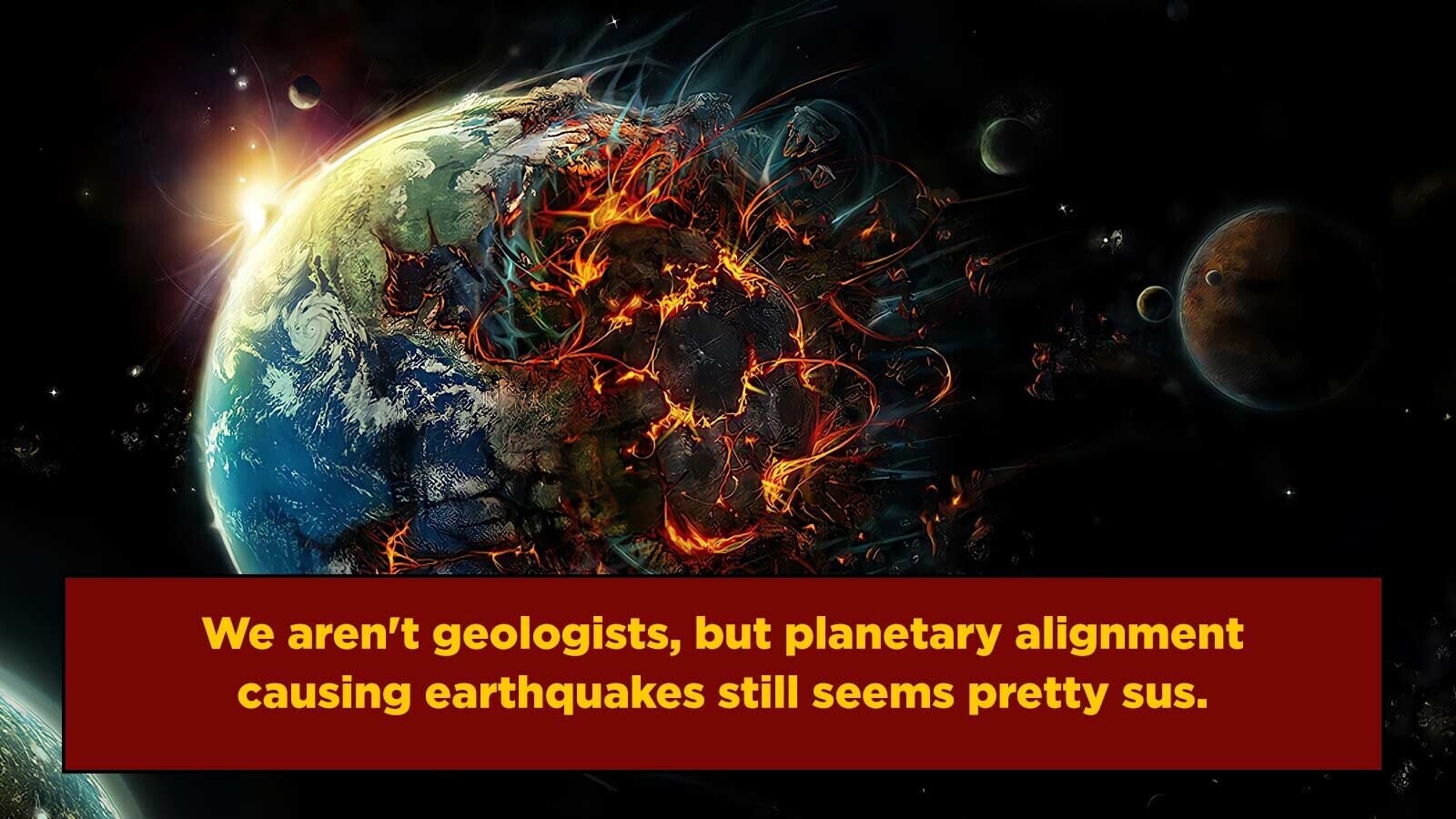 In The 1970s, A Bestseller Claimed The Planets Would Align And Destroy ...