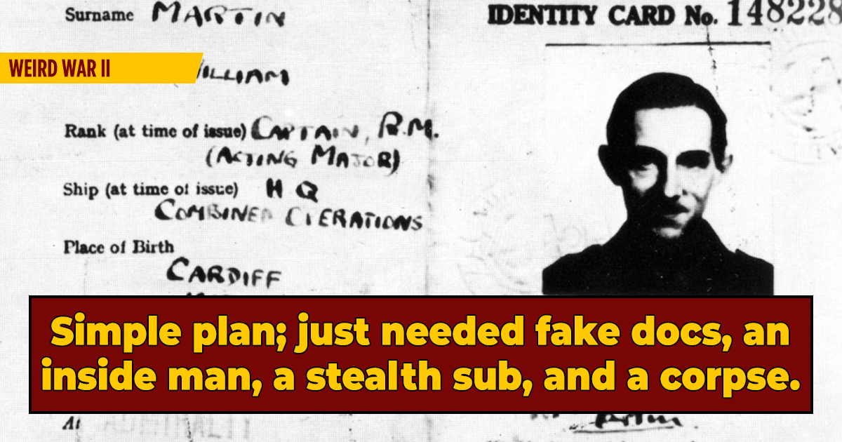 How A Dead Hobo Helped The Allies Win WWII | Cracked.com