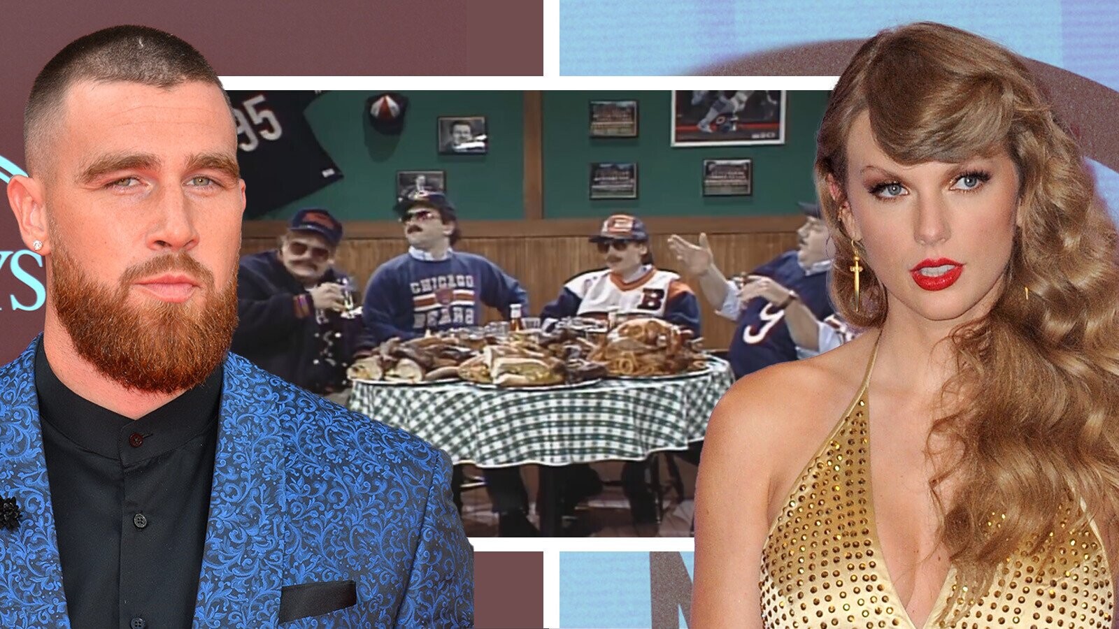 Bill Swerski’s Superfans Reunite to Grill Travis Kelce About Taylor ...