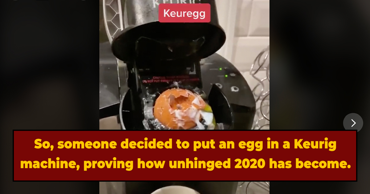 how to boil an egg in a keurig
