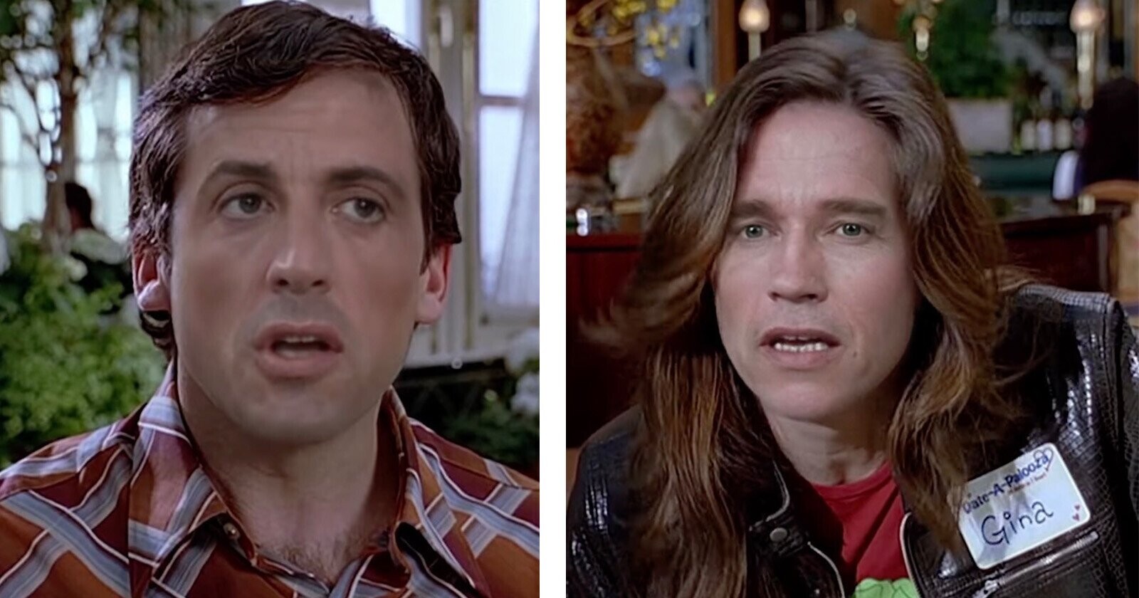Arnold Schwarzenegger and Sylvester Stallone Go On a Speed Date in This ...