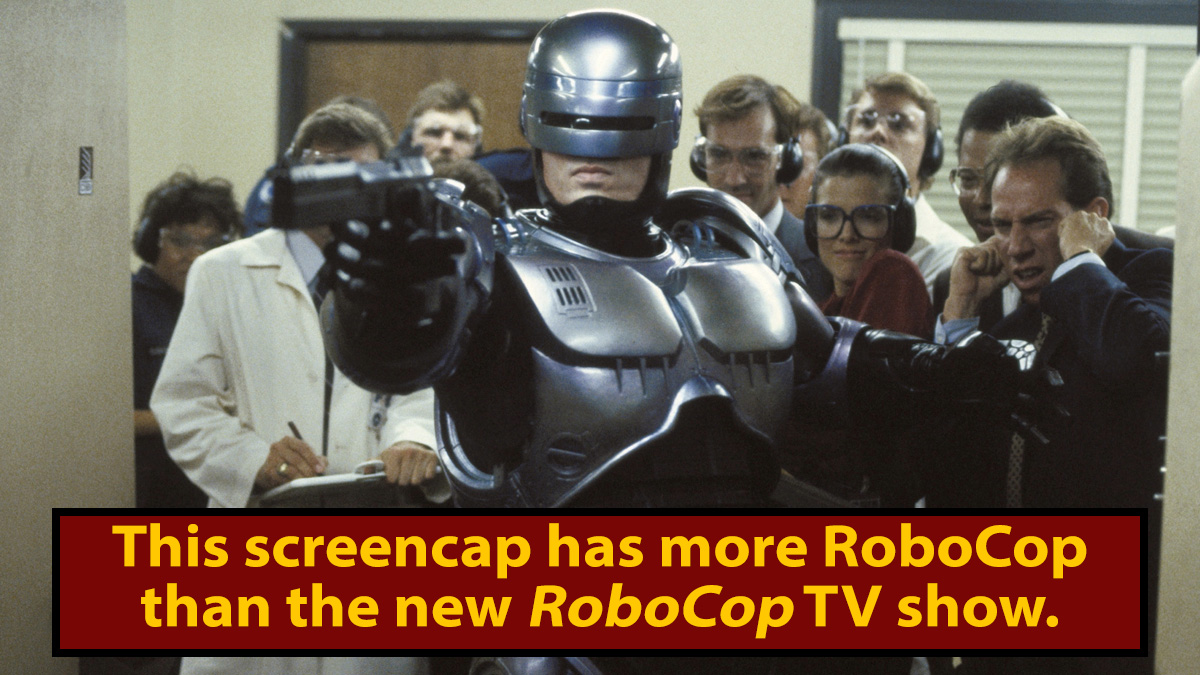 There's Gonna Be A New 'RoboCop' Show ... Without RoboCop | Cracked.com