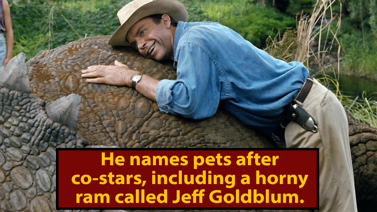 Sam Neill From 'Jurassic Park' Runs the Best Farm Now | Cracked.com