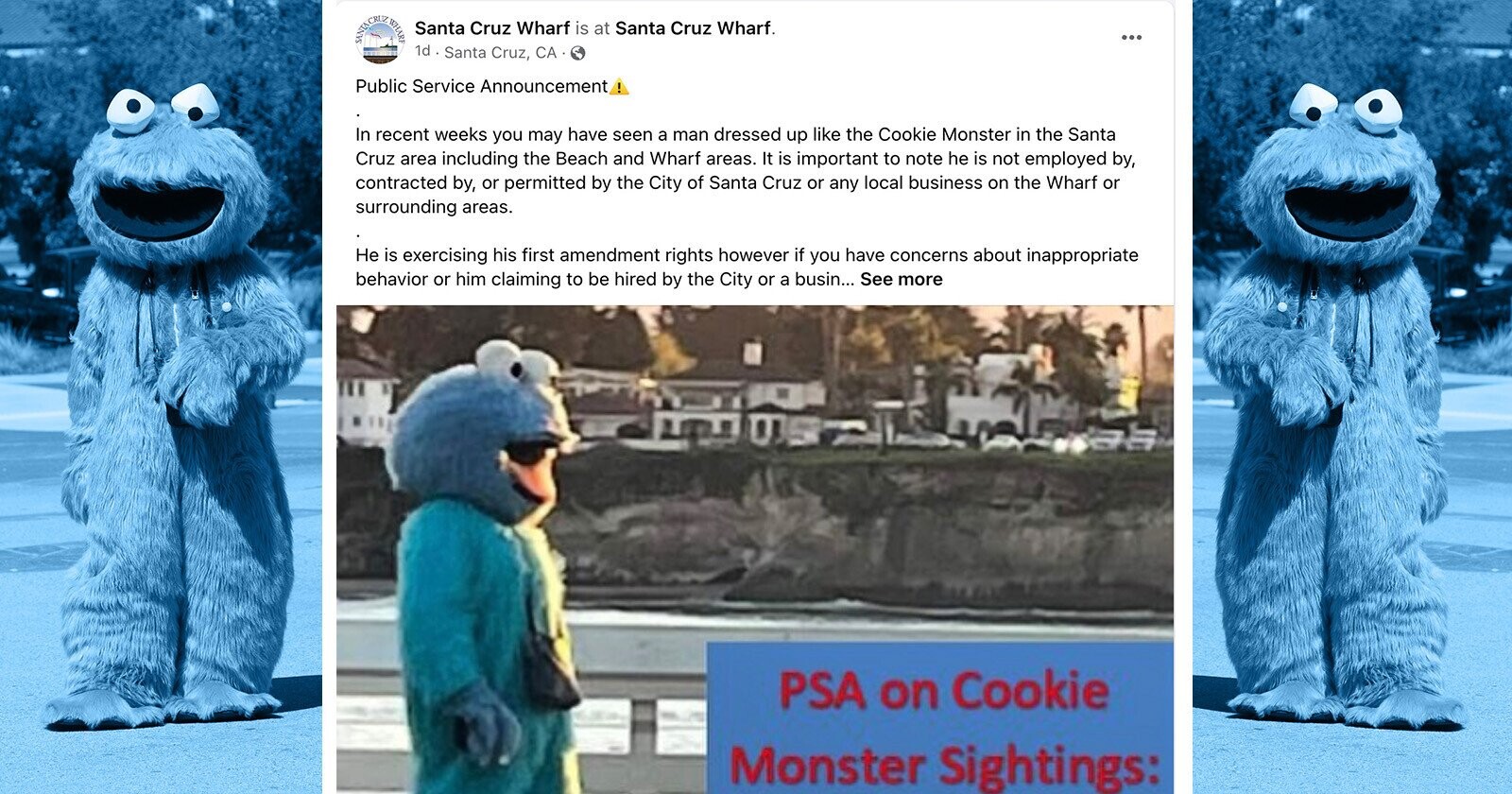 Cookie Monster Gun Meme