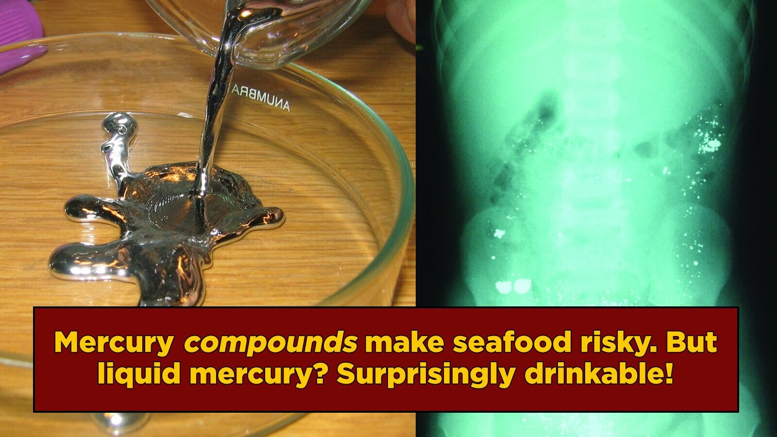 Chugging A Pound Of Mercury Is Fine, It Seems | Cracked.com