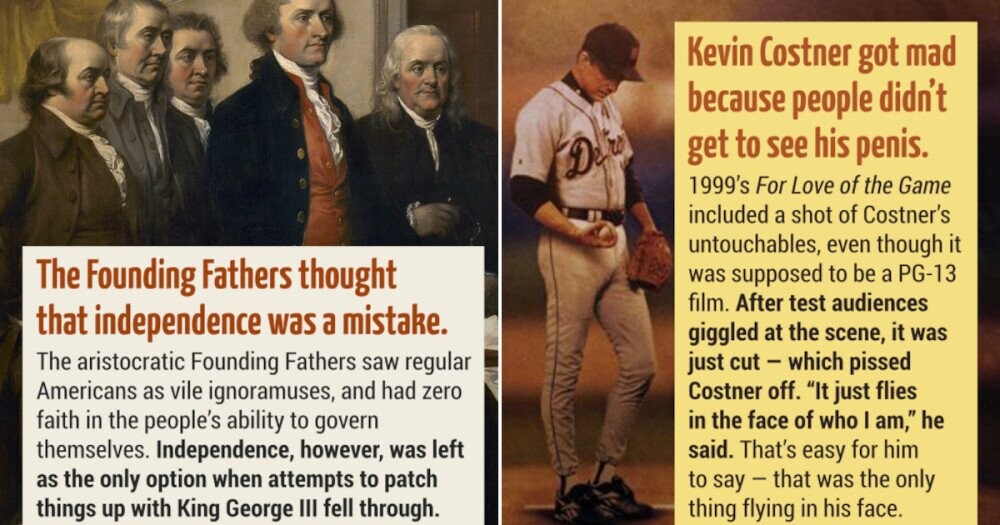 15 Trivia Tidbits For Sharing | Cracked.com