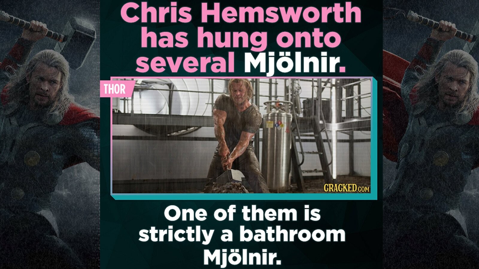 21 Actors Who Lifted Iconic TV And Movie Props | Cracked.com