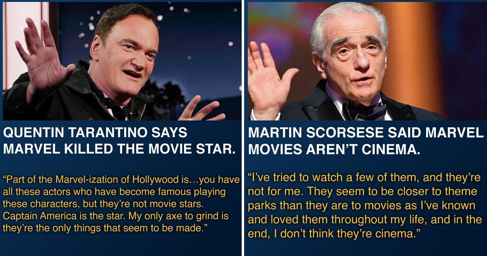 15 Hollywood Bigwigs Who Are Sick of Marvel, Too | Cracked.com