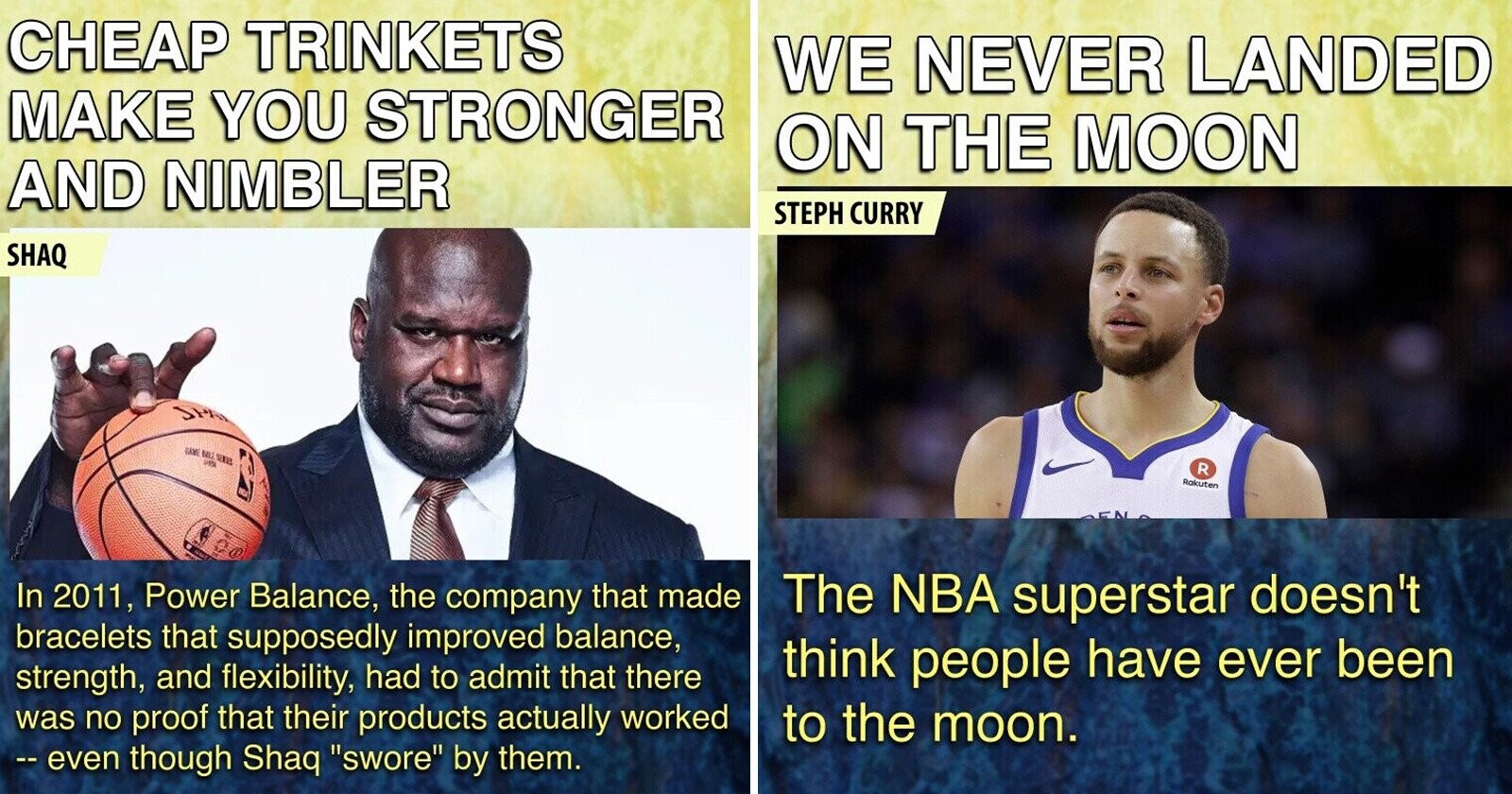 12 Bizarre And 100% Factually Incorrect Beliefs Spread By Pro Athletes ...