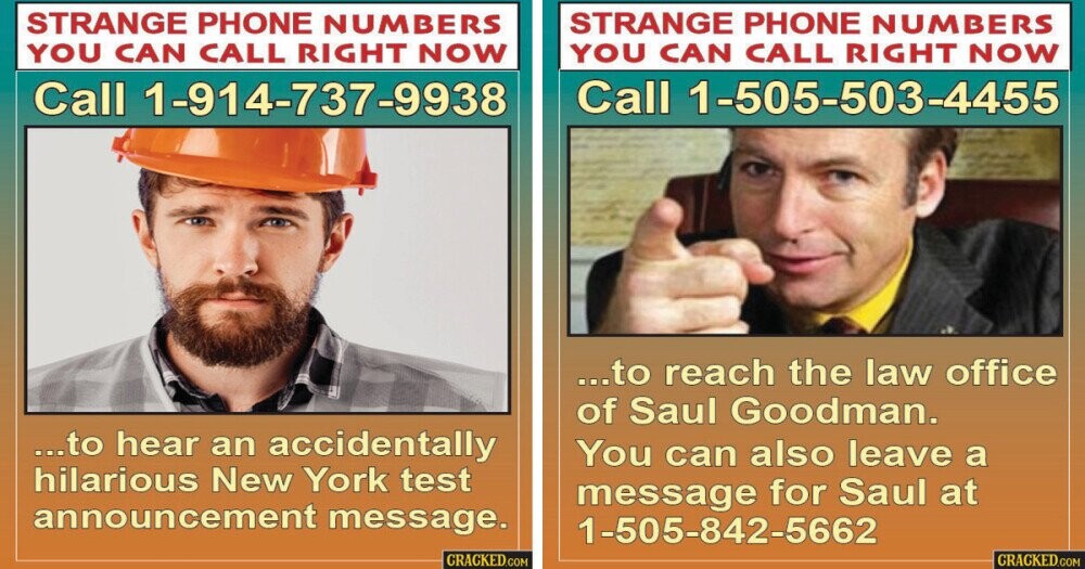 12 Strange Phone Numbers You Can Call Right Now | Cracked.com